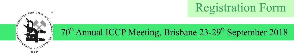 Registration Form 2018 ICCP Meeting in Brisbane | ICCP